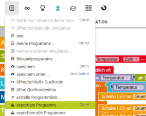 OpenRoberta - funduino-cube.de